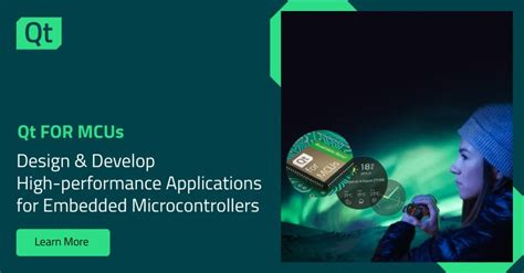 Qt Group On Linkedin Qt For Mcus Design And Develop Applications For Microcontrollers