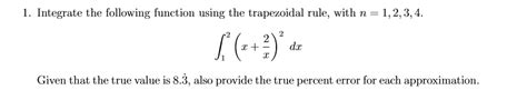 integrate the following function using the