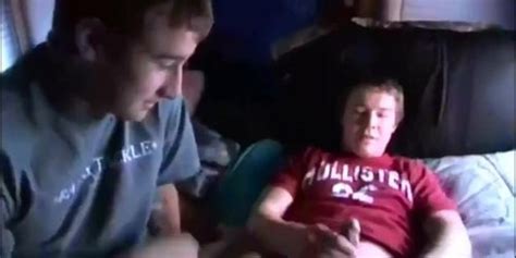 Straight Guy Trys To Suck Friends Cock