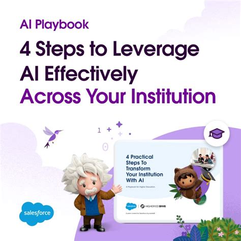 Salesforce On Linkedin Playbook 4 Practical Steps To Transform Your Institution With Ai