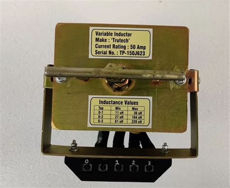 5 Amp To 200 Amp Copper Variable Inductor At ₹ 19450piece In Pimpri