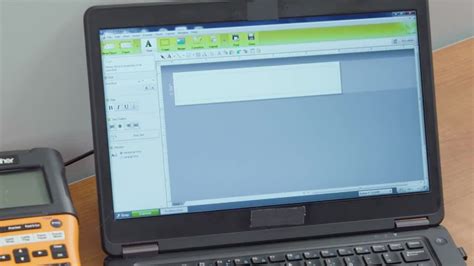 How To Create A New Label Design In P Touch Editor Youtube