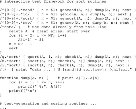 Code Snippets The Awk Programming Language 2nd Edition Book