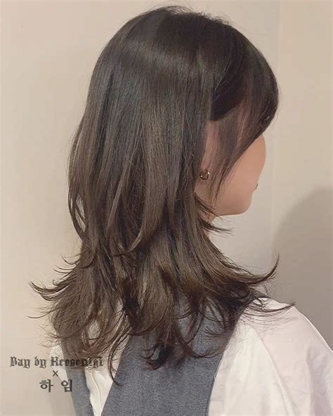 홍대미용실 단발맛집하임쌤 단발레이어드펌허쉬컷 On Instagram 💈중단발레이어드 씨컬펌💈 안녕하세요 베이바이허슬기하임이에요💙 여성스러운