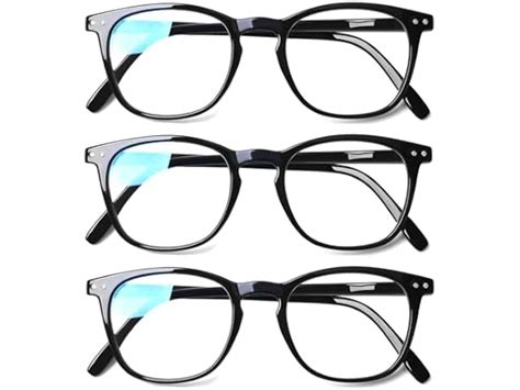 6 Pk Spring Hinge Reading Glasses