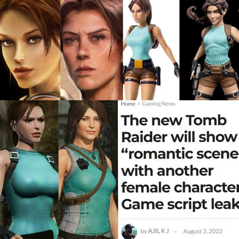 Tomb Raider 2022 Lara Croft Hair