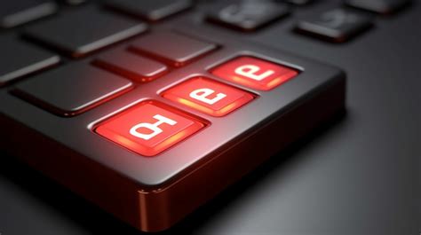 Hand Cursor Pressing Social Media Enter Key In 3d Render Background