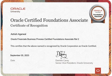 Ashish Agarwal On Linkedin Learning Oraclefusion Oraclecertification