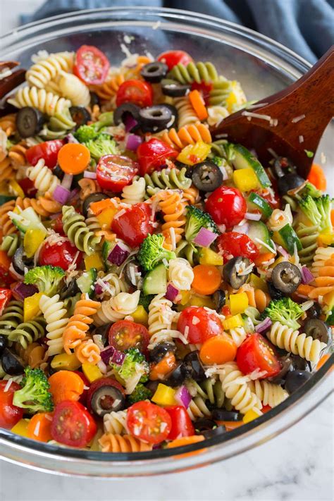 Tri Color Rotini Pasta Salad