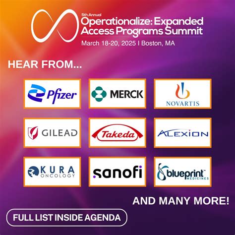 Who Will You Meet At The 5th Operationalize Expanded Access Programs