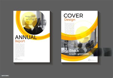 노란색 표지 디자인 현대 배경 책 표지 추상 책자 표지 템플릿 연례 보고서 잡지와 전단지 레이아웃 벡터 A4 공란에 대한 스톡 벡터 아트 및 기타 이미지 Istock