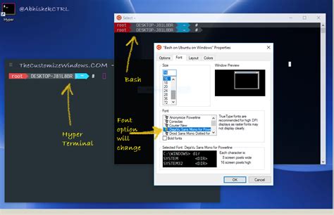 How To Install Powerline Fonts Symbols For Bash On Windows 10