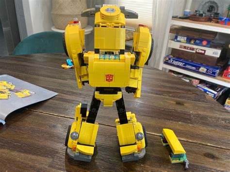 We Build Lego Transformers Bumblebee Which Transforms Into A Vw Beetle Homage