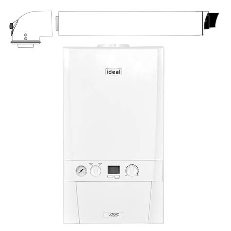 Ideal Logic 24 Erp System Boiler And Horizontal Flue Kit