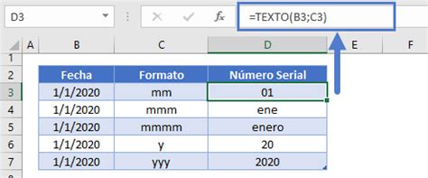 Convertir Fecha En Texto En Excel Y Google Sheets Automate Excel