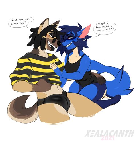 Rule 34 Clothed Devin Yungyiff Erin Kawfee Female Hand Around