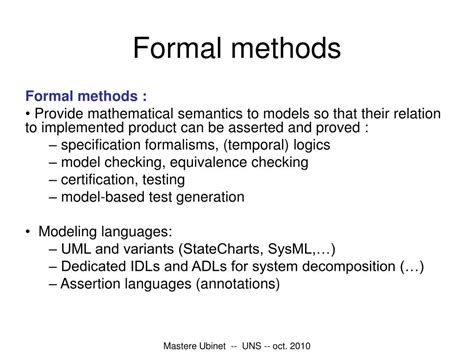Ppt Distributed Components Model Driven Engineering And Specification Formalisms Powerpoint