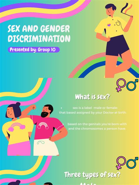 Sex And Gender Discrimination Group 10 Pdf