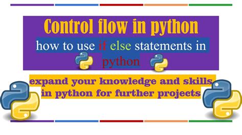 If Else Statements In Python Control Flow In Python Youtube