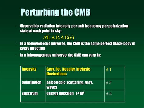 PPT CMB As A Physics Laboratory PowerPoint Presentation Free Download ID