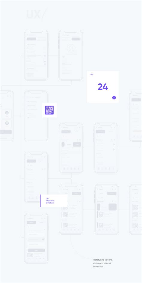 UX QR Code Generator App For IOS And Android Behance