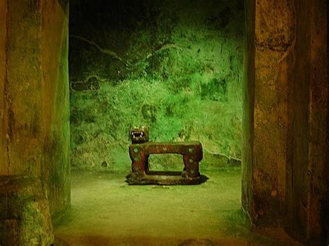 Inside Mayan Temple Chichen Itza