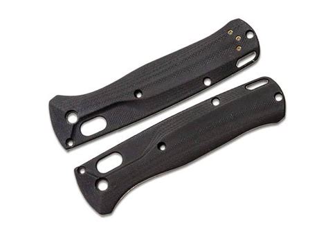 Flytanium Crossfade Black G10 Scales For Benchmade Bugout ‣ Blade Master