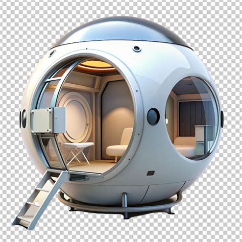 Futuristic Pod Bed With Cocoon Like Design For Ultimate Comfort On