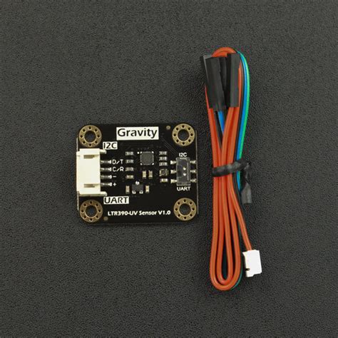 gravity ltr390 uv light sensor 紫外線感測器 280nm to 430nm 支援 i2c and uart 台灣物聯科技 taiwaniot