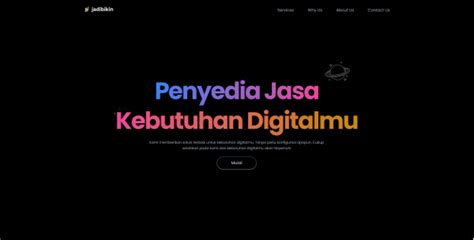 Jasa Pembuatan Website Saas Professional Modern Dan Responsive Next Js React Js Tailwind