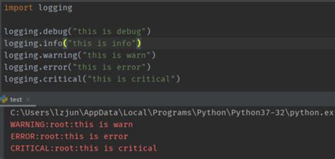 详解 Python Logging日志模块from Logging Import Log Csdn博客