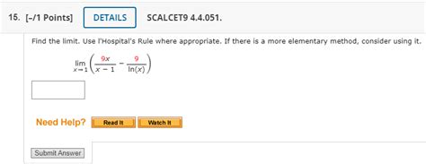 Solved Points DETAILS SCALCET Find The Chegg Com