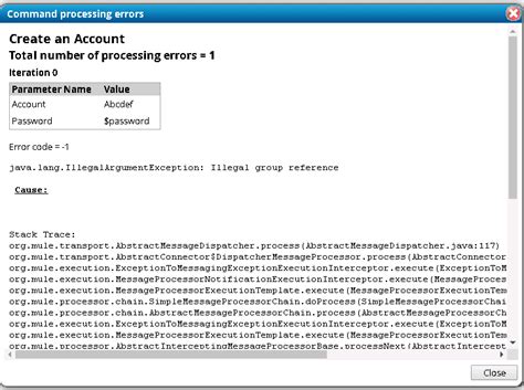 Oracle Afx Test Connector Capabilities That Have Password Parameters