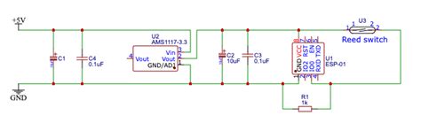 Esp8266 Ams1117 33 V Overheating With Esp 01 And 5 V Input Power