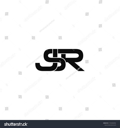 Vektor Stok Jsr Letter Original Monogram Logo Design Tanpa Royalti 1752903092 Shutterstock