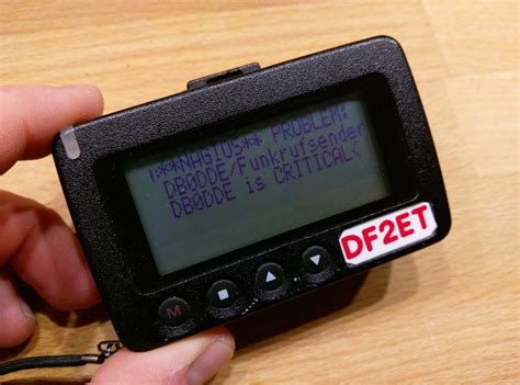 Dapnet Alarm Page By Nagios · Notizbl0g