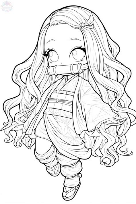 Nezuko Coloring Pages 20 Free Drawings To Print And Color