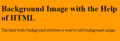 How To Add Background Image In Html Geeksforgeeks