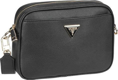 Guess Womens Eco Leather Crossbody Bag Black • Price