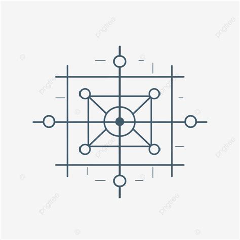 Abstract Flat Line Symbol Symbol Of Web Diagram Vector Lineal Icon
