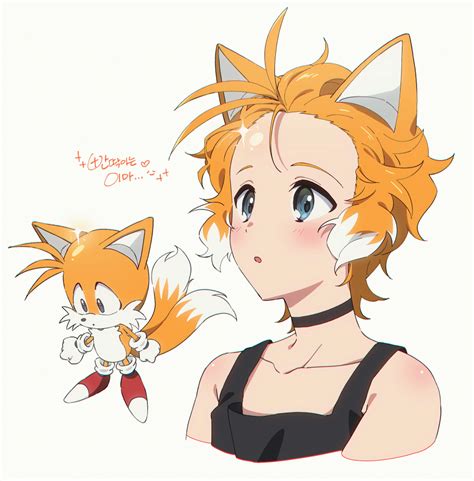 Tails Sonic And More Drawn By Banri Danbooru