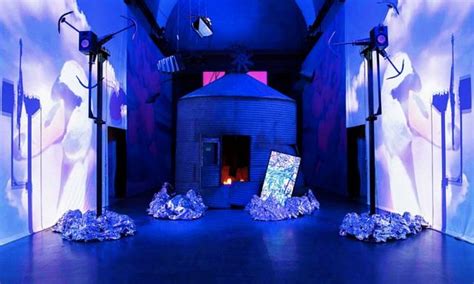 Heather Phillipson Rupture N°1 Blowtorching The Bitten Peach Installation Tate Britain