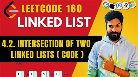 1602 Intersection Of Two Linked Lists Code 4 Linked List