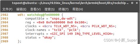 Itop 3568 开发板系统编程学习笔记（20）看门狗应用编程rk3568 看门狗 Csdn博客