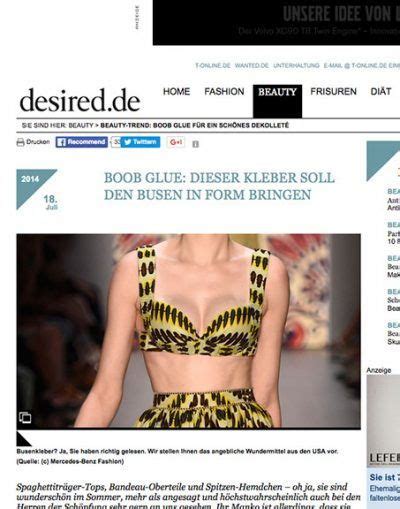 Press Articles Boob Glue By Bosom Couture
