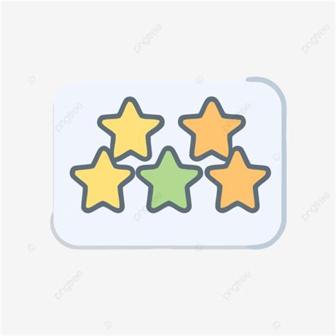 작은 회색 배경의 아이콘에 별 5개 벡터 흰색 배경에 별 5개를 묘사한 직계 아이콘 플랫 아이콘 및 드리블에 의한 벡터