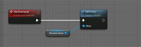 how can i use gamepad in the ui widgets in unreal engine 5 the butterfly effect by