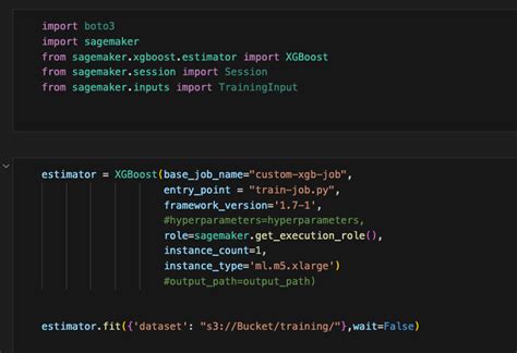 aws custom training job to the new blog