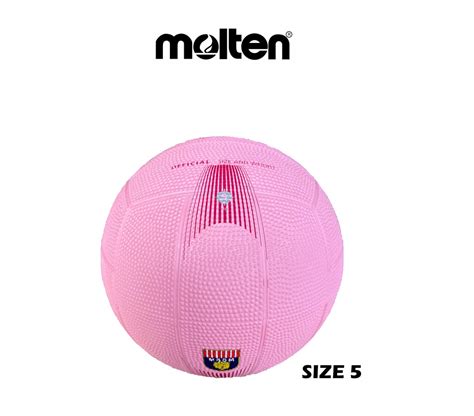 Molten Pink Netball Ball Sn4r Size 4 Sn5r Size 5 Bola Sukan Bola Jaring Pink Lazada
