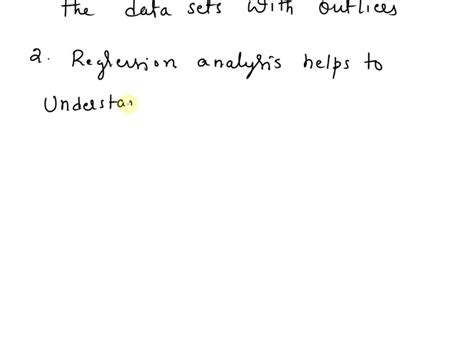 Solved What Might We Discover When Plotting The Residual Plot Versus Only The Datas